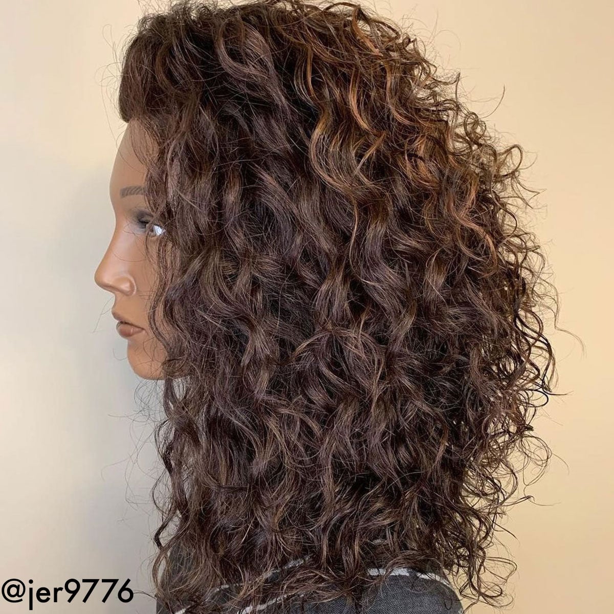 Michelle - 100% Human Textured Hair Mannequin - Pivot Point UK