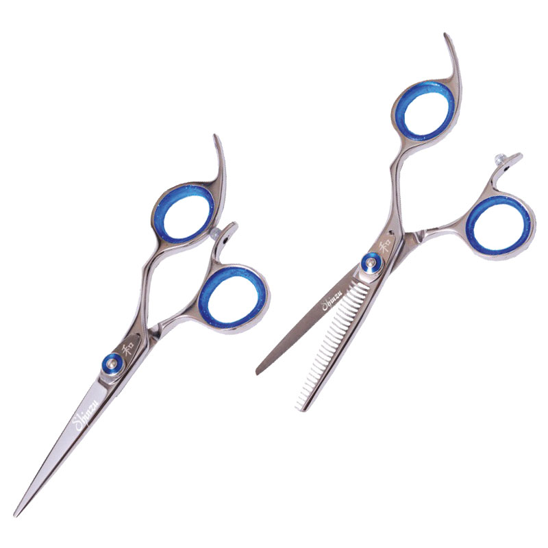 5.5" Shark Fin Scissors Set with Pouch - Pivot Point UK