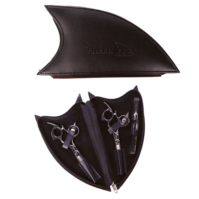 13.97 CM Shark Fin Scissors Set with Pouch - Pivot Point UK
