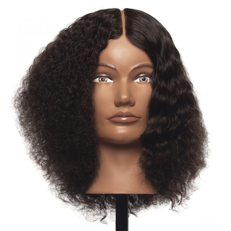 Janet - 100% Human Textured Hair Mannequin - Pivot Point UK