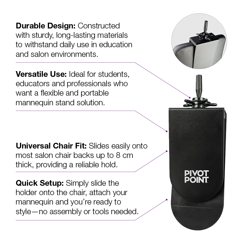 Mannequin Chair Holder - Pivot Point UK